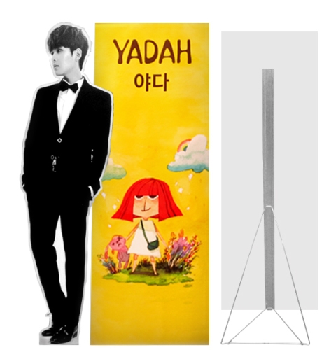 Human Standee | MillionColour Display Advertising - Display System Supply