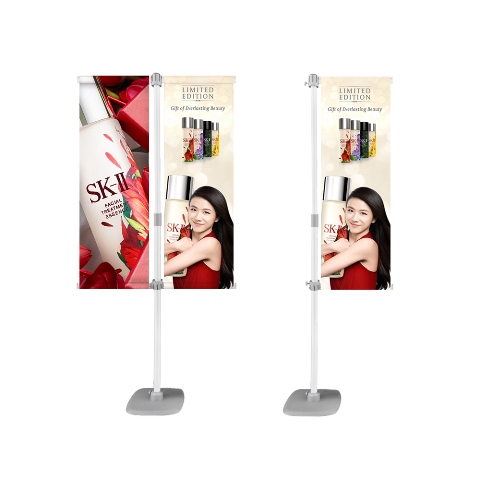 J Flag T Flag Stand | MillionColour Display Advertising - Display ...