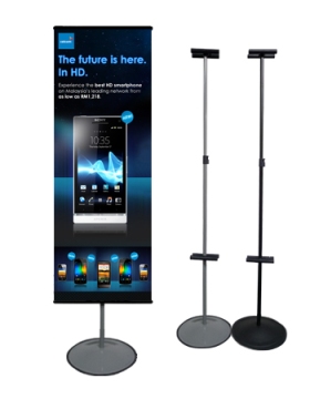 T Bunting Stand | MillionColour Display Advertising - Display System Supply