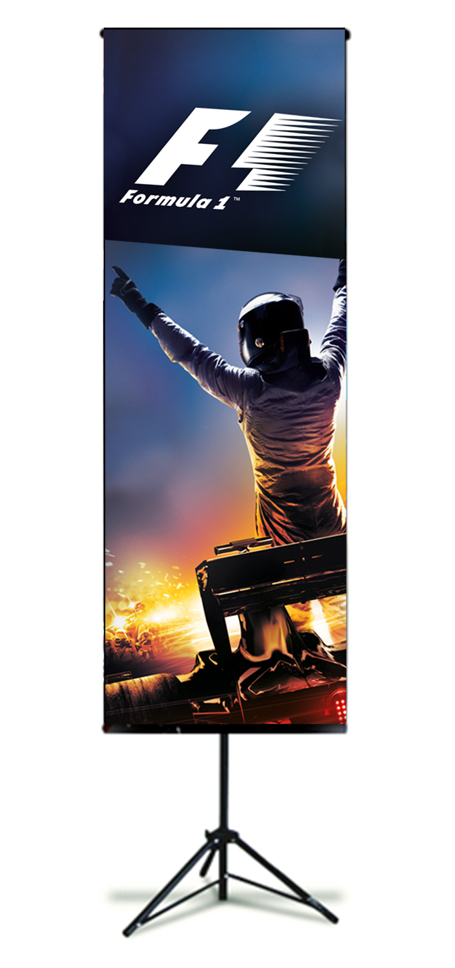 tripod bunting stand | MillionColour Display Advertising - Display ...