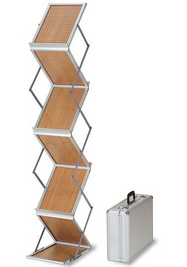 wood brochure stand | MillionColour Display Advertising - Display ...